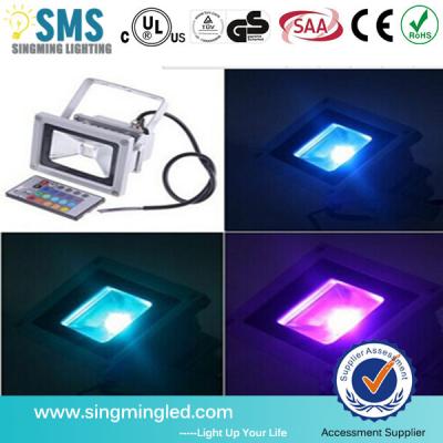 China Remote Control RGB LED Flood Outdoor Light IP65 with 3 years warranty  CE & RoHS certific for sale