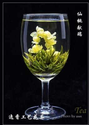 China wholesale weight loss tea Health organic Flowering Tea, Jasmine Blooming Tea Balls for sale