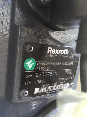 Китай Rexroth A6VM200EP2D/63W-VAB010HPB Hydraulic Piston pump motor продается
