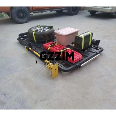 China Multifunctional Aluminum Van Roof Rack Iso9001 Aluminium Platform Roof Rack for sale