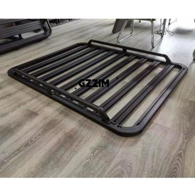 Cina Patrol Y61 Alumini Tradie Roof Rack Nissan Alumini Roof Rack Platform in vendita