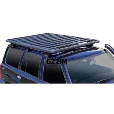Cina Patrol Y61 Alumini Tradie Roof Rack Nissan Alumini Roof Rack Platform in vendita
