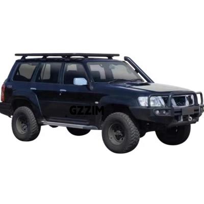 Cina Patrol Y61 Alumini Tradie Roof Rack Nissan Alumini Roof Rack Platform in vendita