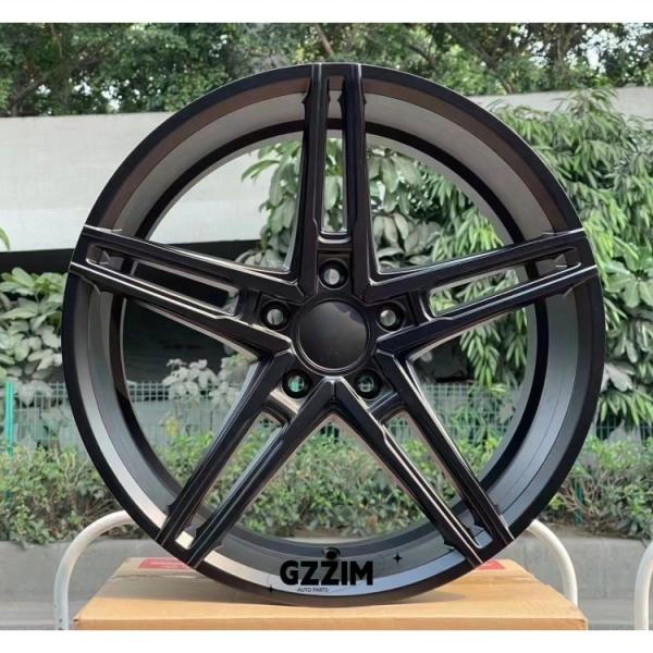 Quality Matte Black / Black Glossy Auto Wheel Rims Universal 18*8.5J for sale