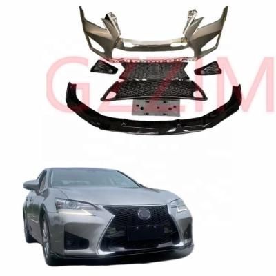 China Lexus LX GS Upgrade naar Aimgain Plastic Front Bumper Grille Low Spoiler Lip Body Kits Te koop