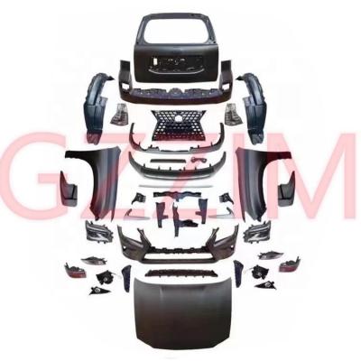 China Lexus LX GX460 GX400 2010-2016 al 2021 Car Front Rear Bumper Grille Hood Fender Spoiler Bodykit for sale