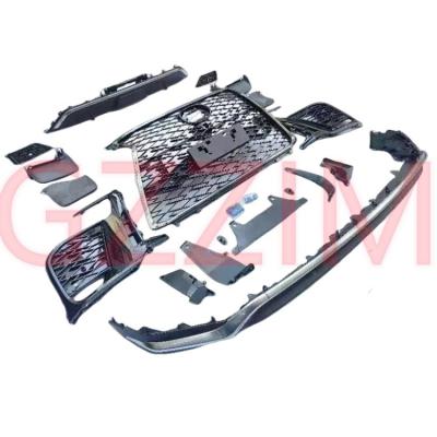 China Lexus LX600 Fabriek Autoonderdelen Voor Zwarte Rooster Midden Rooster Kit Body Kit Te koop
