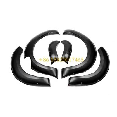 Cina Flare per arco di ruota Flare per accensione per NP300 2015-2018 ABS in plastica nera in vendita
