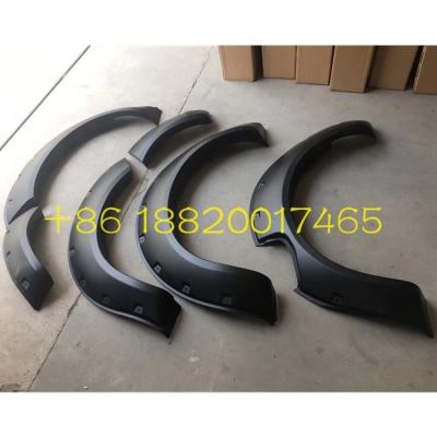 Cina Flare per arco di ruota Flare per accensione per NP300 2015-2018 ABS in plastica nera in vendita