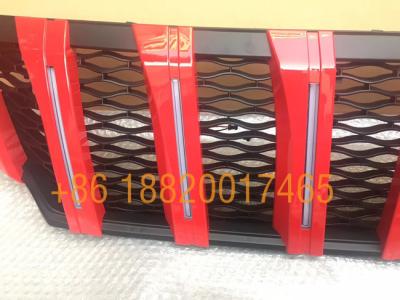 中国 Navara NP300 2015年式用 赤色LEDグリル 塗装面処理 販売のため