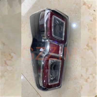 China ISUZU DMAX 2021 Car Lights LED Rear Lamp Tail Lights Black Red Color Light for sale