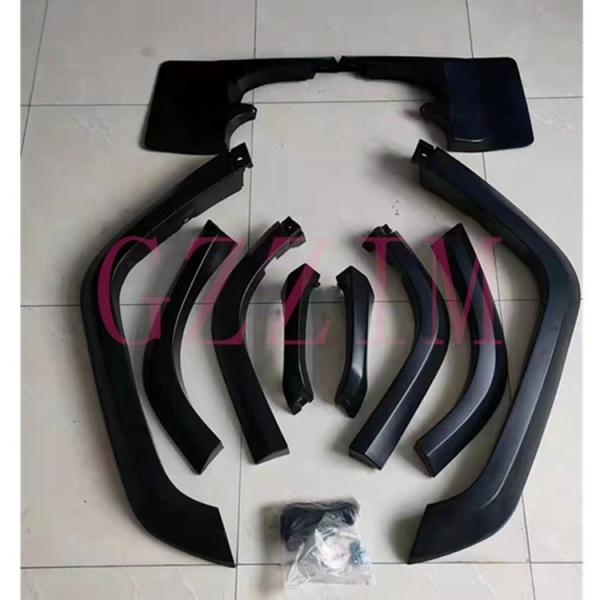Quality Car Accessories Plastic Black Mud Guard Fender Flares For FJ75 for sale