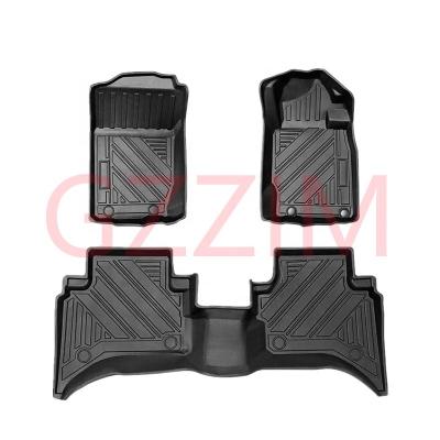 China Auto-accessoires Persoonlijke voetmatten Pad voor Mitsubishi Triton RHD vloer accessoires for sale