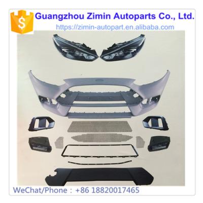 Cina Ford Focus RS 2015 Paraurti anteriori e posteriori ABS Kit di carrozzeria in plastica in vendita