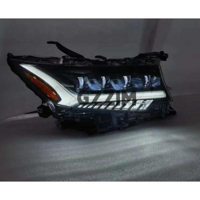 China Auto Parts ABS Plastic LED Front Light Parts Head Lamp For Toyota Prado 2018-2022 for sale