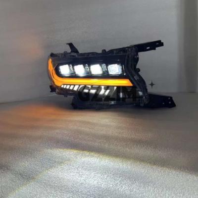 China Auto Parts ABS Plastic LED Front Light Parts Head Lamp For Toyota Prado 2018-2022 for sale