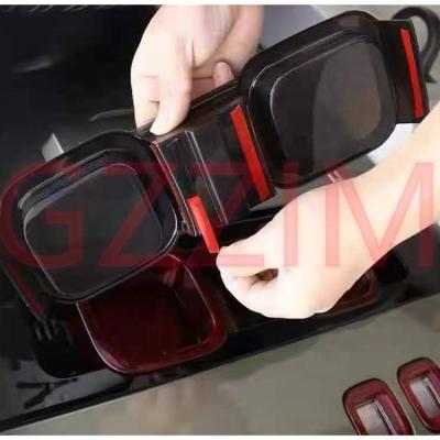 China Land Rover Defender 2022 Rear Light Trim Cover Protector Smoke Tail Lamp Cover for sale