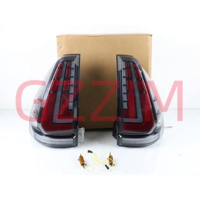 China Prado 2003-2009 Car LED Tail Light Black Yellow Toyota LED Tail Light Type 1 for sale