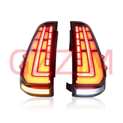 China Prado 2003-2009 Car LED Tail Light Black Yellow Toyota LED Tail Light Type 1 for sale