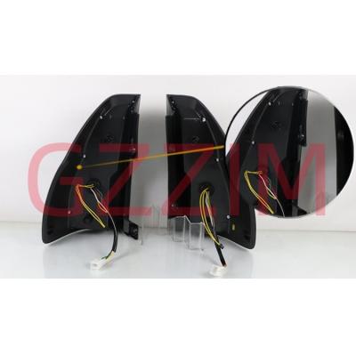 China Prado 2003-2009 Car LED Tail Light Black Yellow Toyota LED Tail Light Type 1 for sale