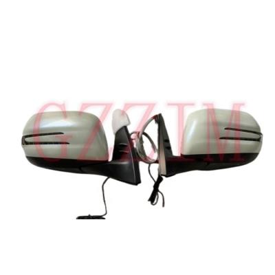 China 2016- ABS Plastic Zijkanten Spiegels Deur Spiegel Terugkeerspiegel Met Stuurlamp Voor Prado Cruiser Te koop