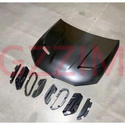 China Car Engine Cover Stainless Steel Hood Bonnet For BMW 2018-2021 G30 38 Changed To CS Style for sale