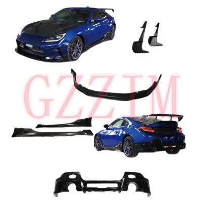 Cina Toyota GR86 2022 Auto Parts Front Lip Rear Bumper Side Spoiler STYLE TRD in vendita