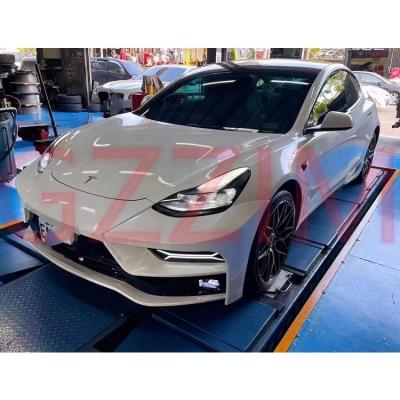 Cina Paraurti restyling Paraurti anteriore Tesla modello 3 in plastica nera / bianca in vendita