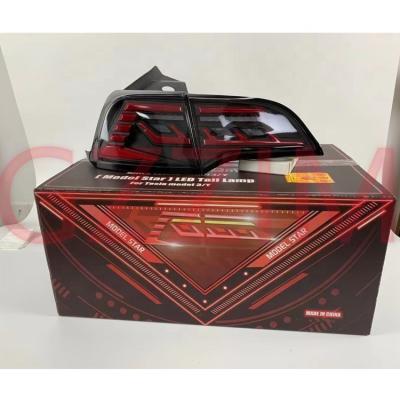 China Tesla Model Star Led Tail Lamp Lights Rear Brake Reverse Light Taillight for sale