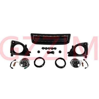 China Toyota Plastic ABS PP Front Bumper Grille Fog Light Body Kits Voor Prado 2002-2009 Te koop