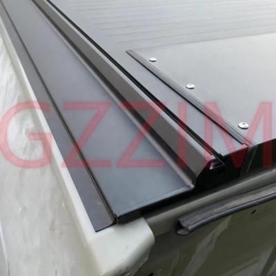 China Toyota Revo 2016 Aluminum Hard Fold Tonneau Cover With Stainless Steel Construction for sale