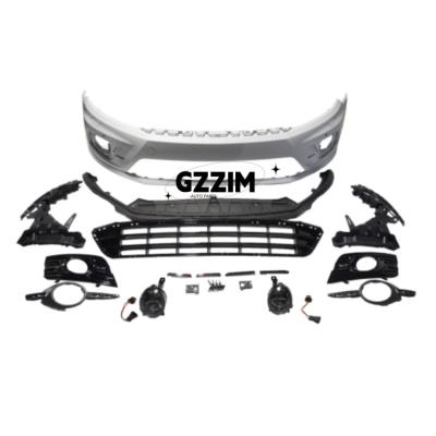 Volswagen Passat CC Body Kit PP Material Front Rear Grille Bumper Body Kit
