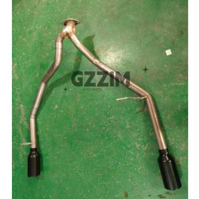 China Ford Ranger Change To Raptor Exhaust Pipe Direct Fit Catalytic Converter Exhaust Tail Pipe for sale