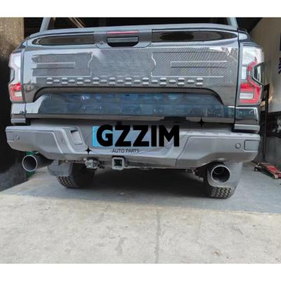 China Ford Ranger Change To Raptor Exhaust Pipe Direct Fit Catalytic Converter Exhaust Tail Pipe for sale