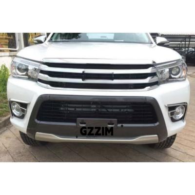 Cina Accessori per auto Protezione del paraurti anteriore ABS in plastica Per Toyota Hilux Revo 2016-2018 in vendita