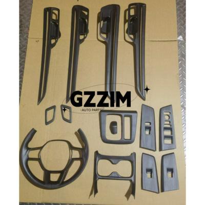 Cina Accessori interni auto Vitrina in vetro di carbonio Taste del pulsante di svolta per Honda CRV 2023 14PCS RHD/LHD in vendita