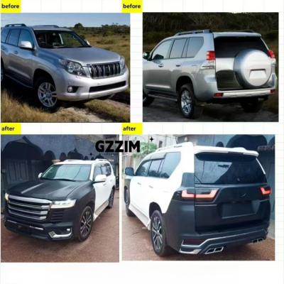 China Auto Parts Upgrade Body Kit For 2010-2017 Prado Upgrade To Land Cruiser LC300 for sale