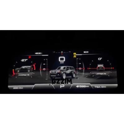 Toyota Prado Dashboard Panel Virtual Instrument Cluster CockPit LCD Speedometer