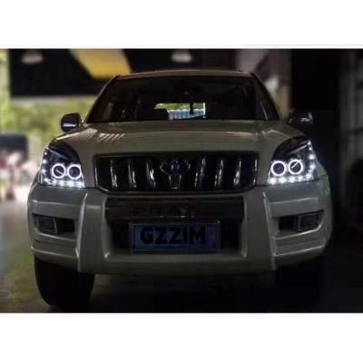 China Car Modified Lights Tearful Front Lamp Head Light For Toyota Prado 2003-2008 Type 3 for sale