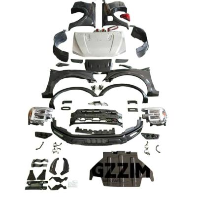 중국 2012~2021 레인저 전면 후방 버머 보디킷 전체 세트 키트 F150 2025 랩터 스타일로 업그레이드 판매용