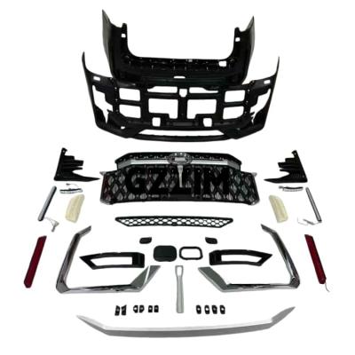 China High Quality Body Kit for Toyota Land Cruiser Lc300 Upgrade Max Model Style Body Kit Front and Rear Bumper Grille PP Material for sale