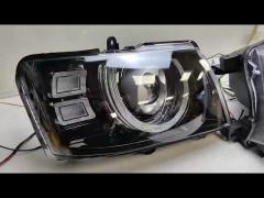 Lâmpadas ABS de plástico LED para automóveis Lâmpada dianteira para Nissan Patrol Y61 2014