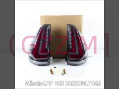 Prado 2003-2009 Auto LED achterlicht Zwart Geel Toyota LED achterlicht