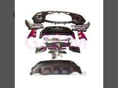 Toyota Revo 2016-2020 Hilux To 2022 Rocco Front And Rear Bodykit Full Set Kits Black Plastic