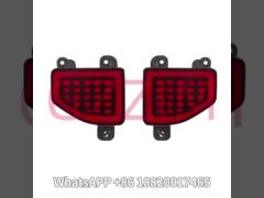 Dynamic Turn Signal Reflector LED Bumper Light Rear Fog Lamp For Jeep Wrangler 2018-2022