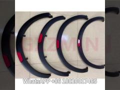 LED Light Design ABS Plastic Wheel Fender Flare For NP300 Navara 2021
