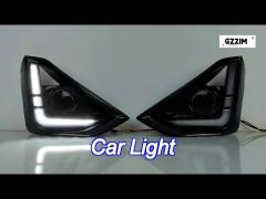 car led light fog lamp daytime running light for isuzu dmax 2024-2025