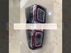 ISUZU DMAX 2021 Autolichten LED Achterlamp Achterlicht Zwart Rood Kleurlicht
