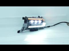 Auto Accessories Replacement LED Four Eyes Head Lamp For Toyota LC200 2016 Top Level Car Light