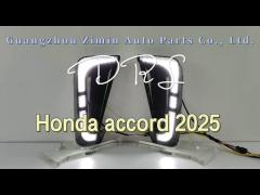 자동차 부품 DRL 안개 램프 커버 자동차 낮 경행등 LED DRL Honda accord 2025